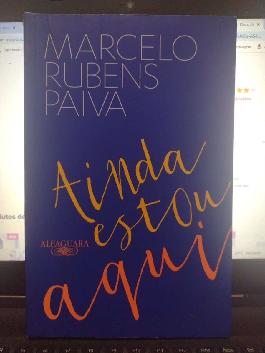 Ainda Estou Aqui Livro Marcelo Rubens Paiva | Livro Alfaguara Usado 82541780 | enjoei