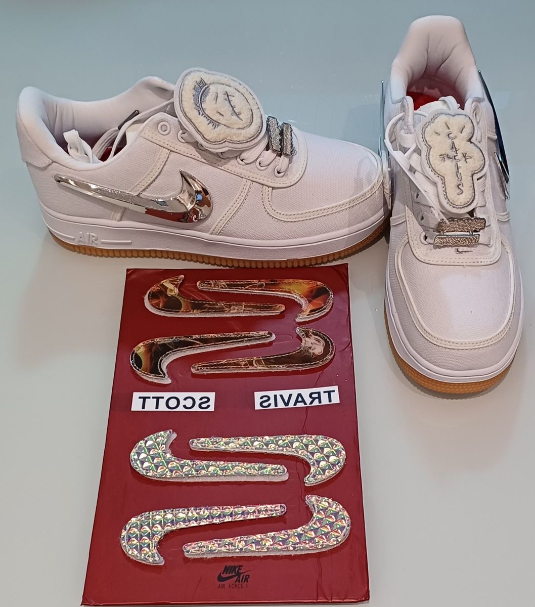 Air Force Travis Scott | Tênis Masculino Nike Usado 87206183 | enjoei