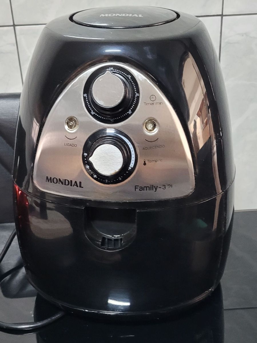 Air Fryer Mondial Preta Usada | Item Info & Eletro Mondial Usado ...