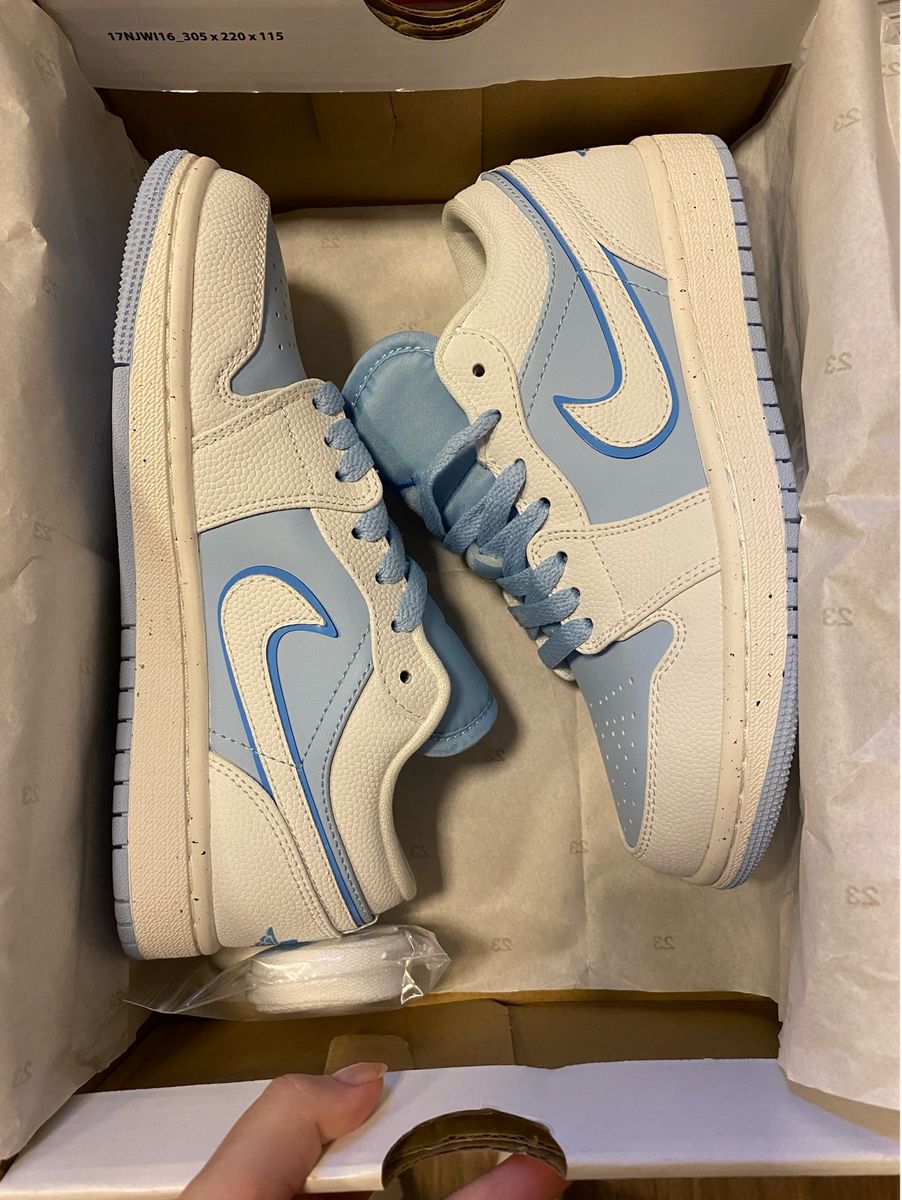 Air Jordan 1 Low Reverse Blue | Tênis Feminino Nike Usado 100096003 ...