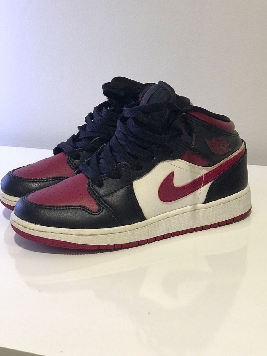 Air Jordan 1 Mind Bed Toe | Tênis Feminino Nike Usado 68358745 | enjoei