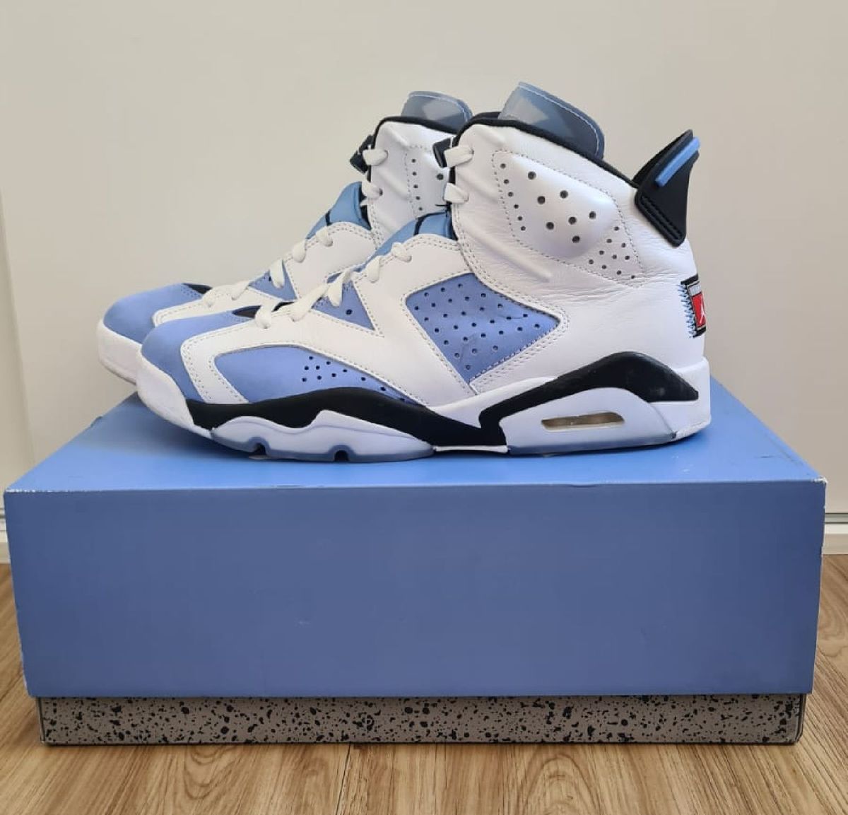 Air Jordan 6 University Blue | Tênis Masculino Nike Usado 75076734 | enjoei