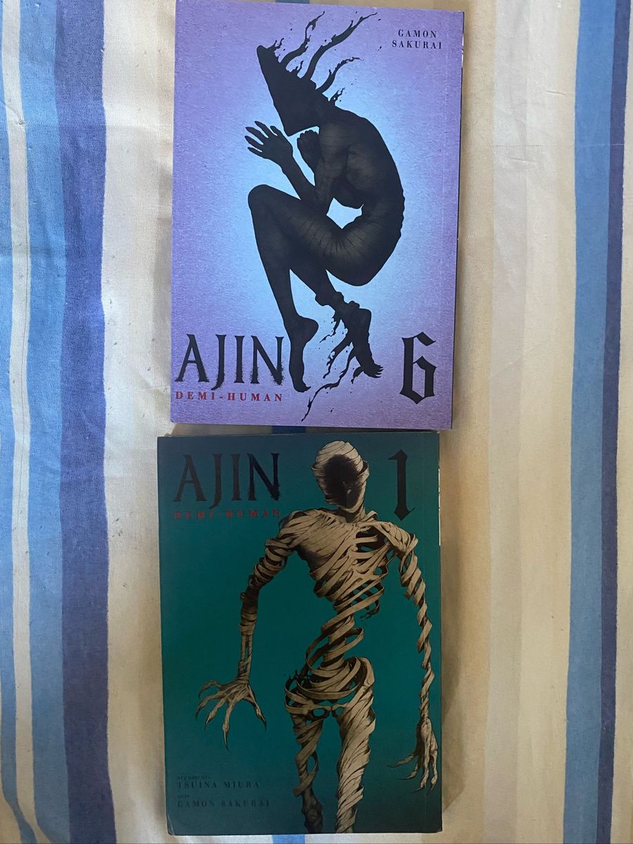 Ajin Mangá Volume 1, 3, 5 e 6 | Livro Panini Usado 73337242 | enjoei