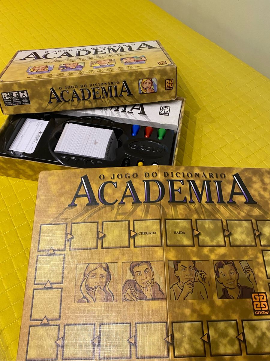 Ajogo de Tabuleiro: Academia | Jogo de Tabuleiro Usado 71003046 | enjoei