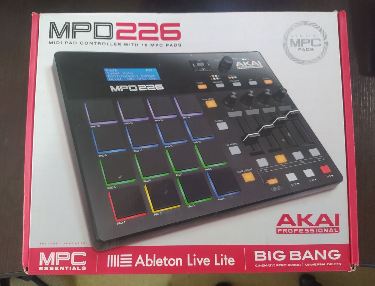 Akai Mpd 226 Sampler Controlador Midi | Item de Música Akai Usado ...