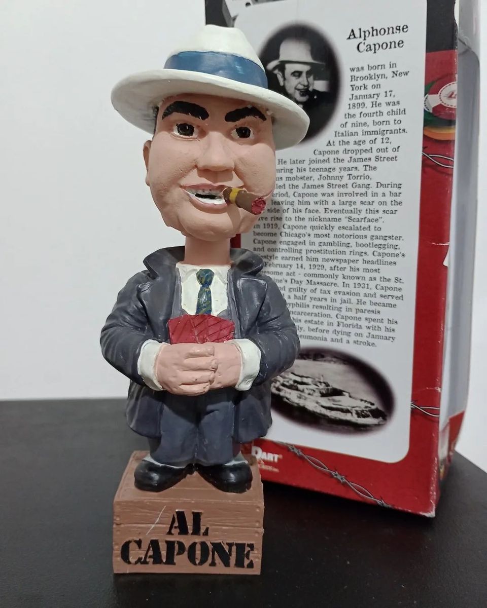 Al Capone Bobble Head | Item de Música Al Capone Nunca Usado 95256837 ...