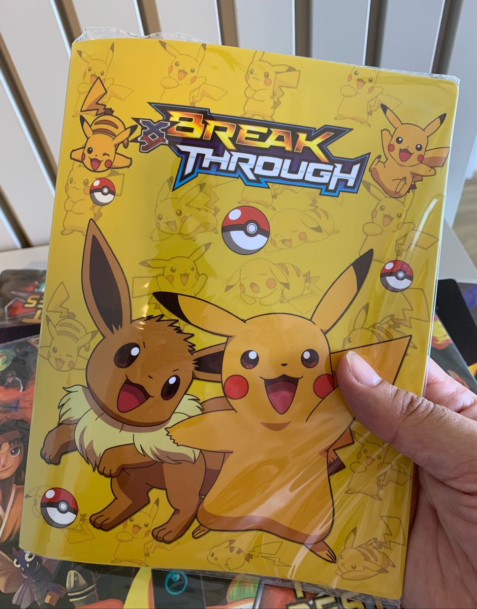 Album de Cards Pokemon 240 + 10 Cards | Brinquedo Pokemon Nunca Usado ...