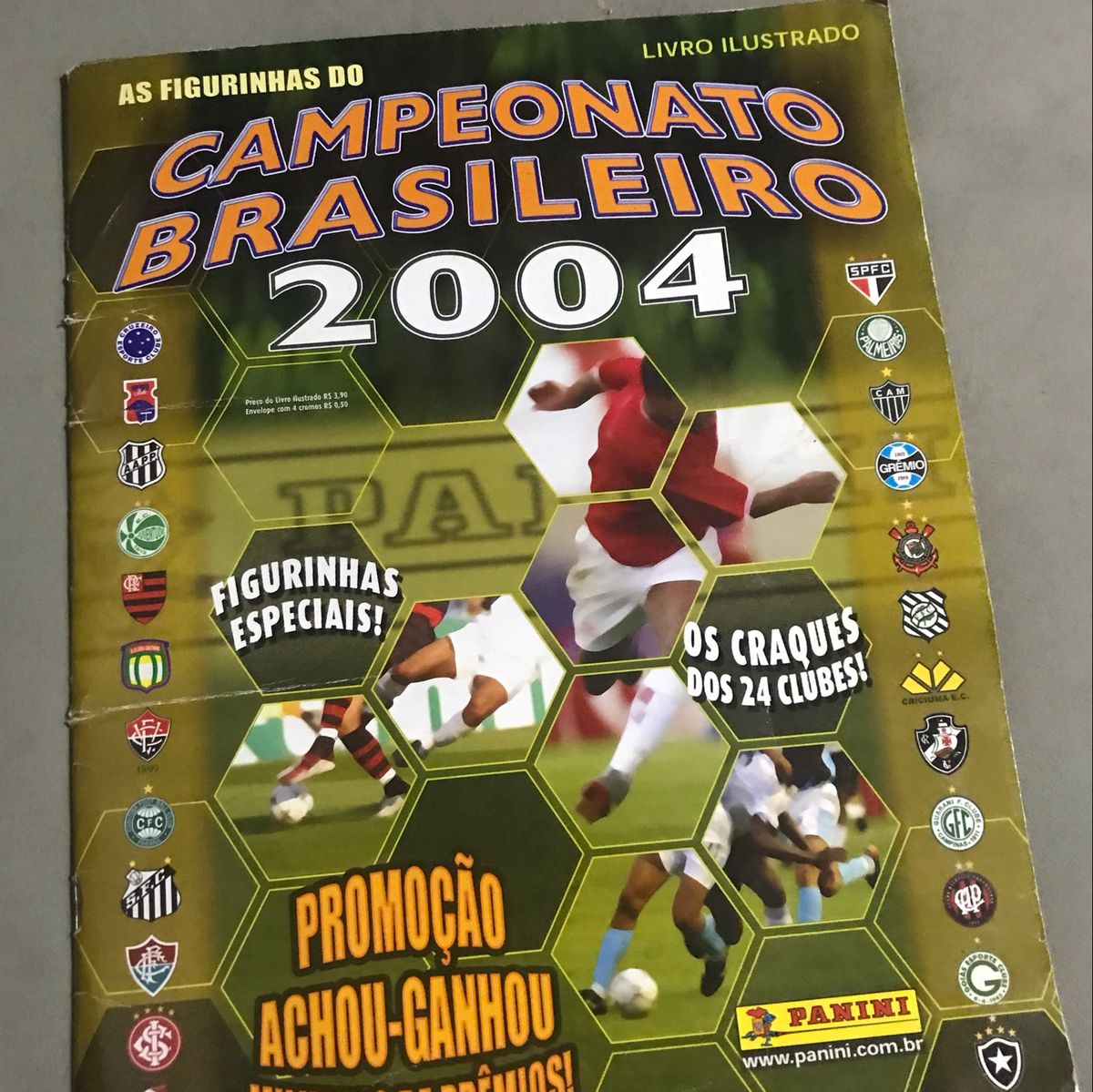 Álbum de Figurinha Campeonato Brasileiro 2004 Completo | Roupa ... Álbum de Figurinha Campeonato Brasileiro 2004 Completo | Roupa ...