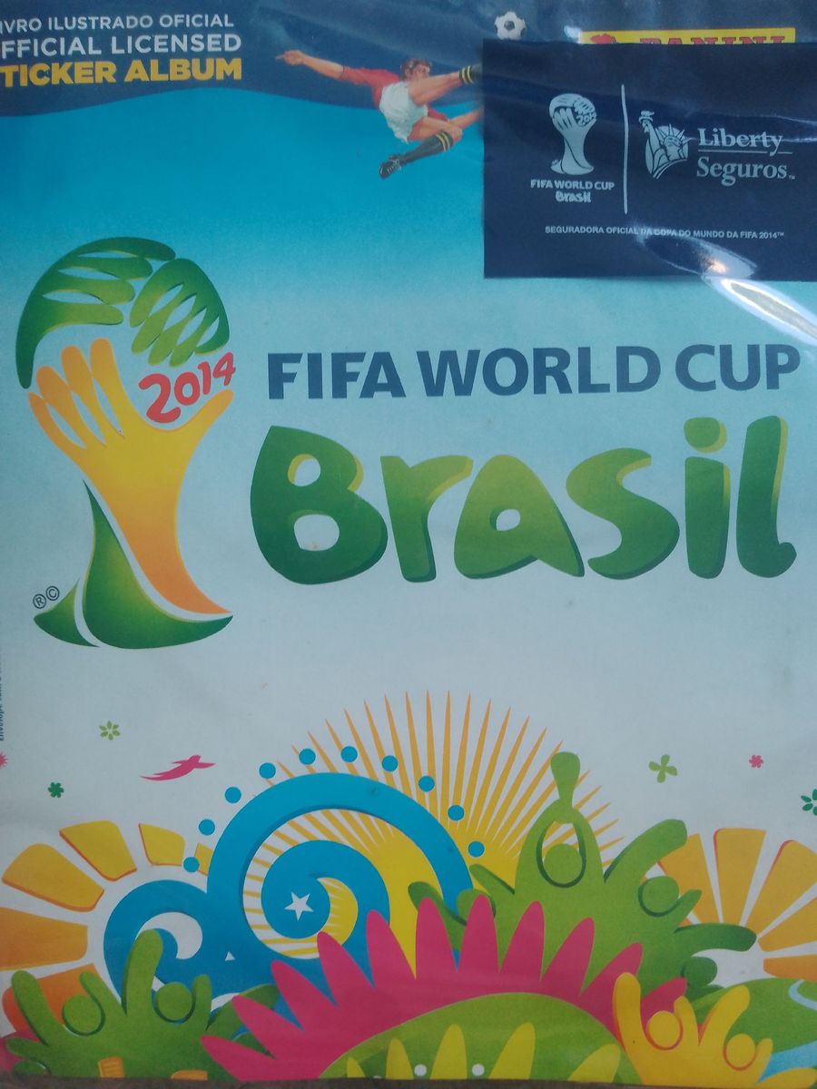 Álbum de Figurinhas da Copa do Mundo Brasil 2014. 2014 Fifa World Cup ...