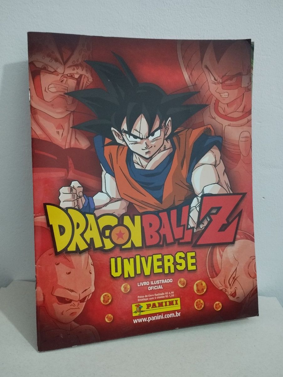 Álbum de Figurinhas Panini Dragon Ball Z Universe (faltando 7 Cromos ...