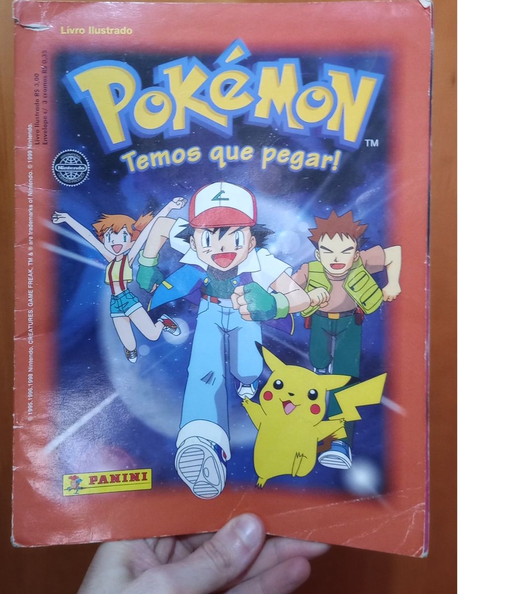 Album de Figurinhas Pokemon 1999 Panini Quase Completo | Livro Panini ...