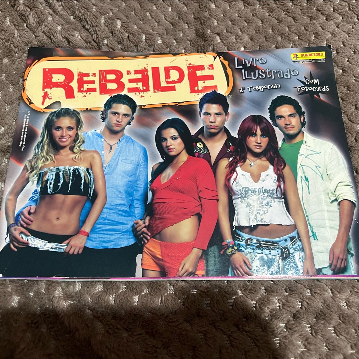 Álbum de Figurinhas Rebelde Segunda Temporada | Livro Rbd Usado ...