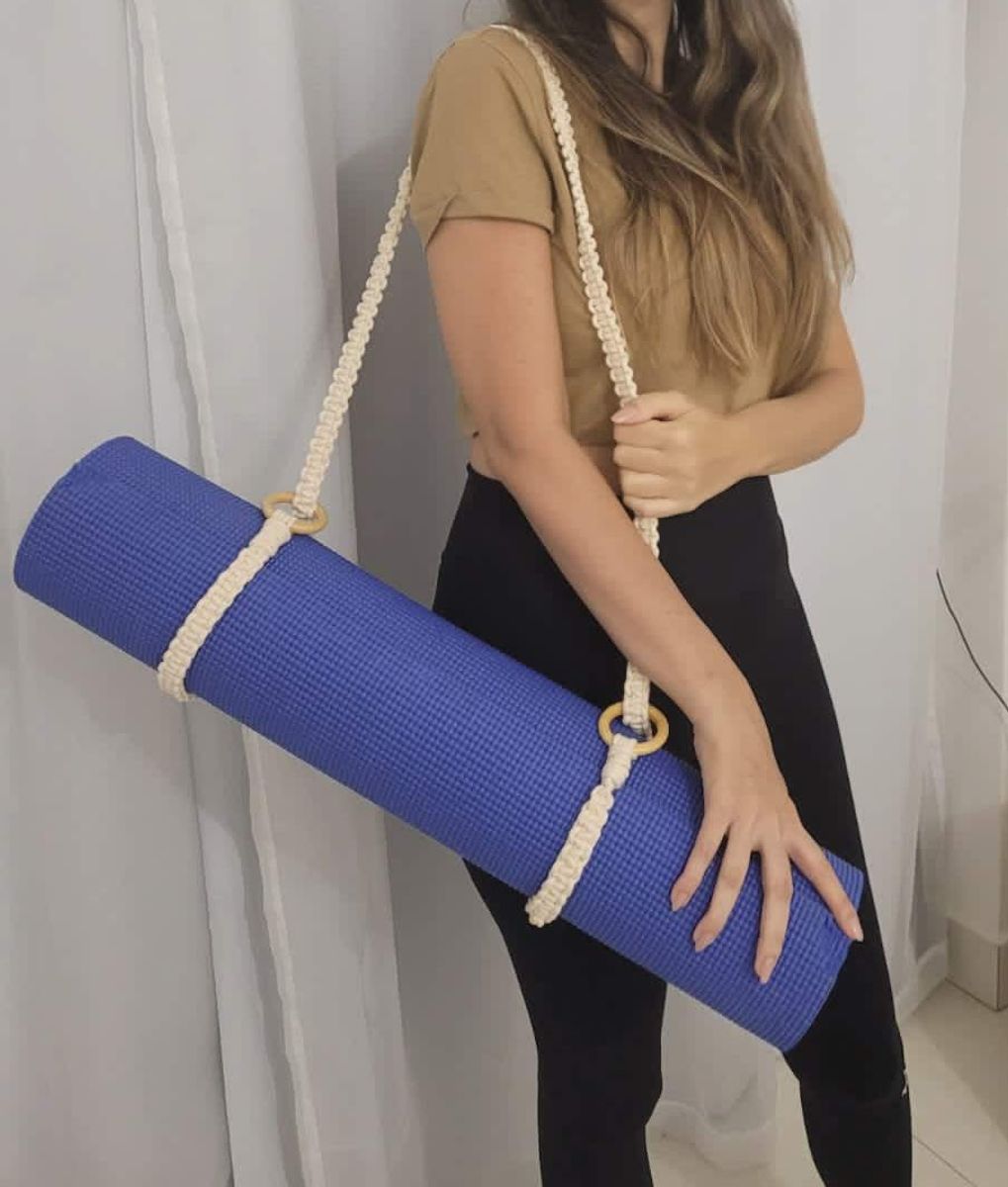 Alça para Tapete de Yoga - Alça para Yoga Mat - Porta Yoga Mat - Alça ...