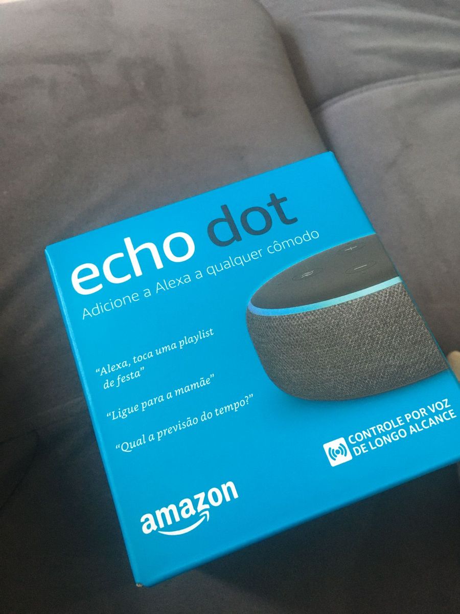 Alexa Echo Dot 3ª Geração | Móvel p/ Casa Amazon Nunca Usado 70088299 ...