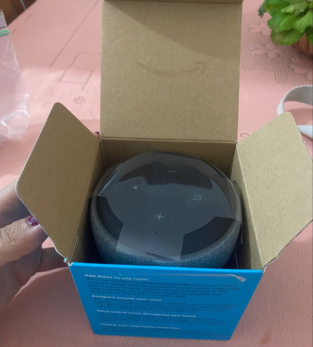 Alexa Echo Dot 3a Geração Nova | TV e Display Alexa Nunca Usado ...