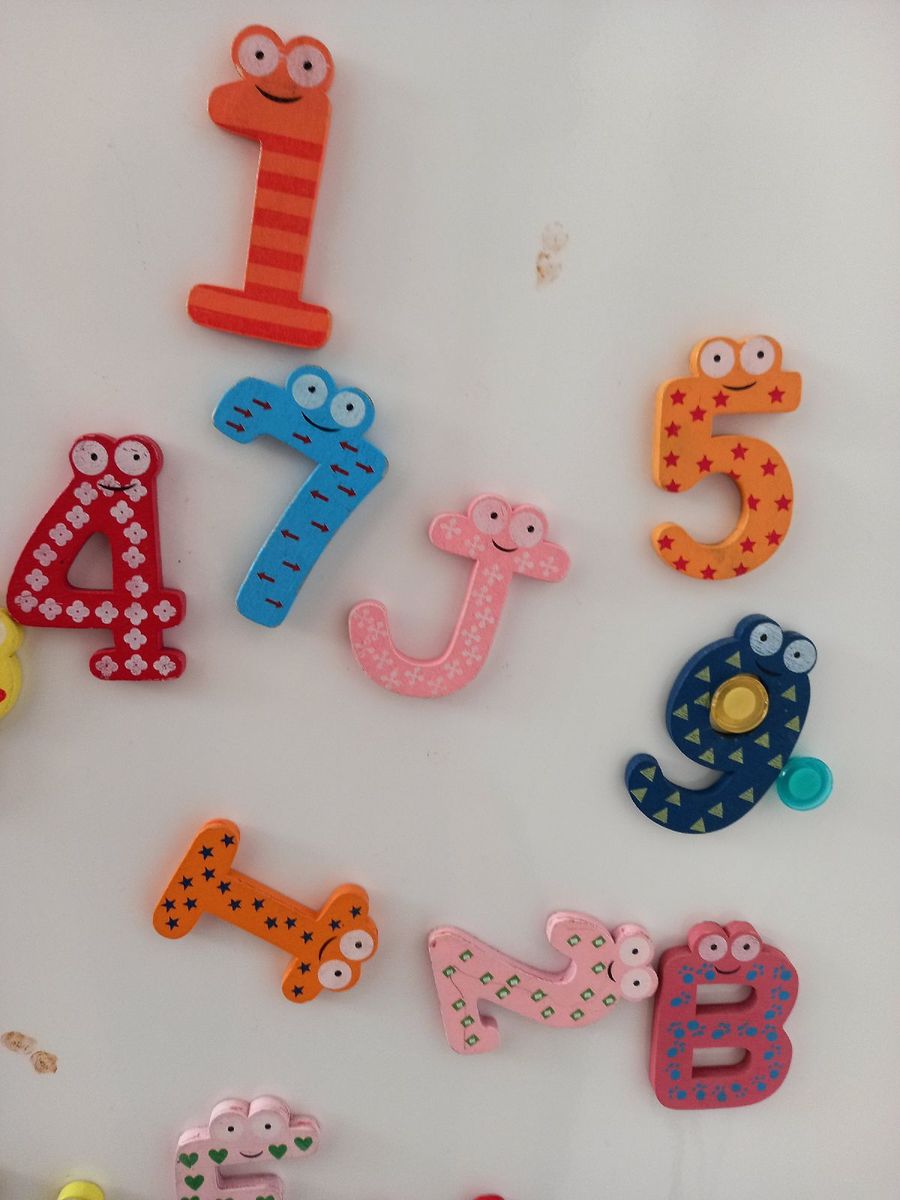 Alfabeto Divertido com Imã para Geladeira | Brinquedo Usado 85129276 ...