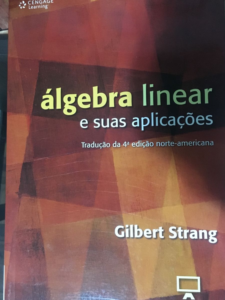 Álgebra Linear e Suas Aplicações | Livro Cengage Learning Usado ...