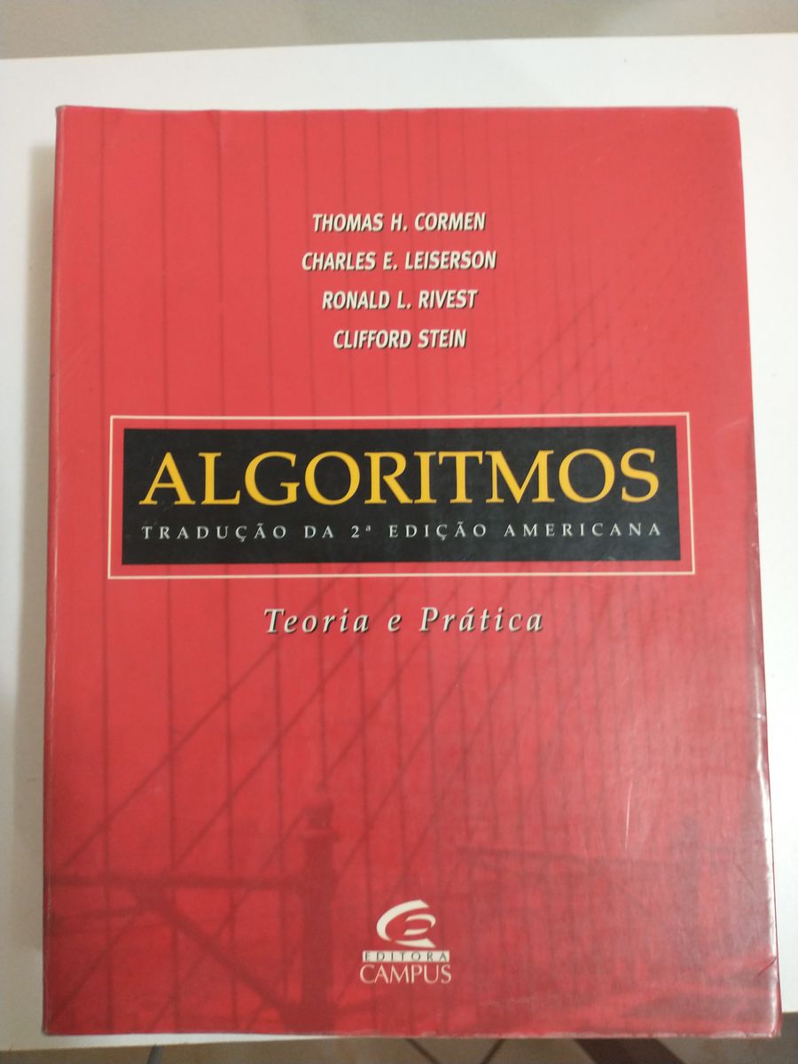 Algoritmos: Teoria e Prática | Livro Editora Campus Usado 48568159 | enjoei