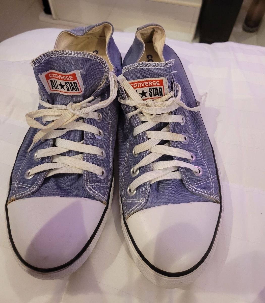 All Star 44 Azul Raro. Ótimo Estado!!! | Tênis Masculino All Star Usado ...