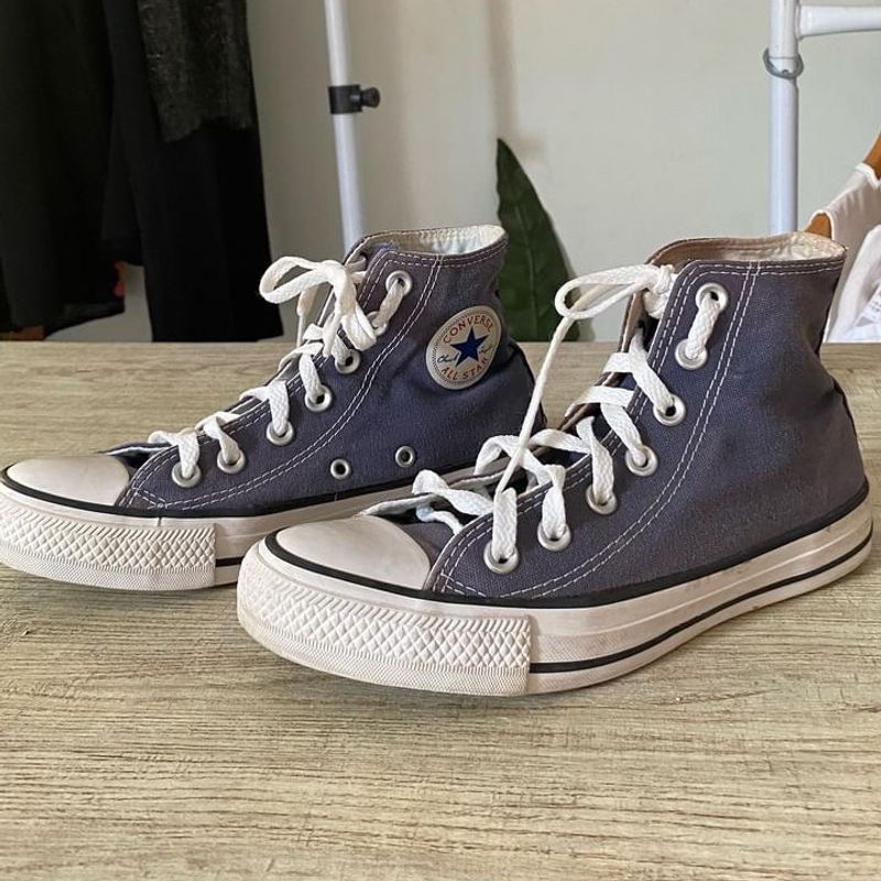 Tnis Converse Chuck Taylor All Star Azul Jeans Tênis All Star Chuck ...