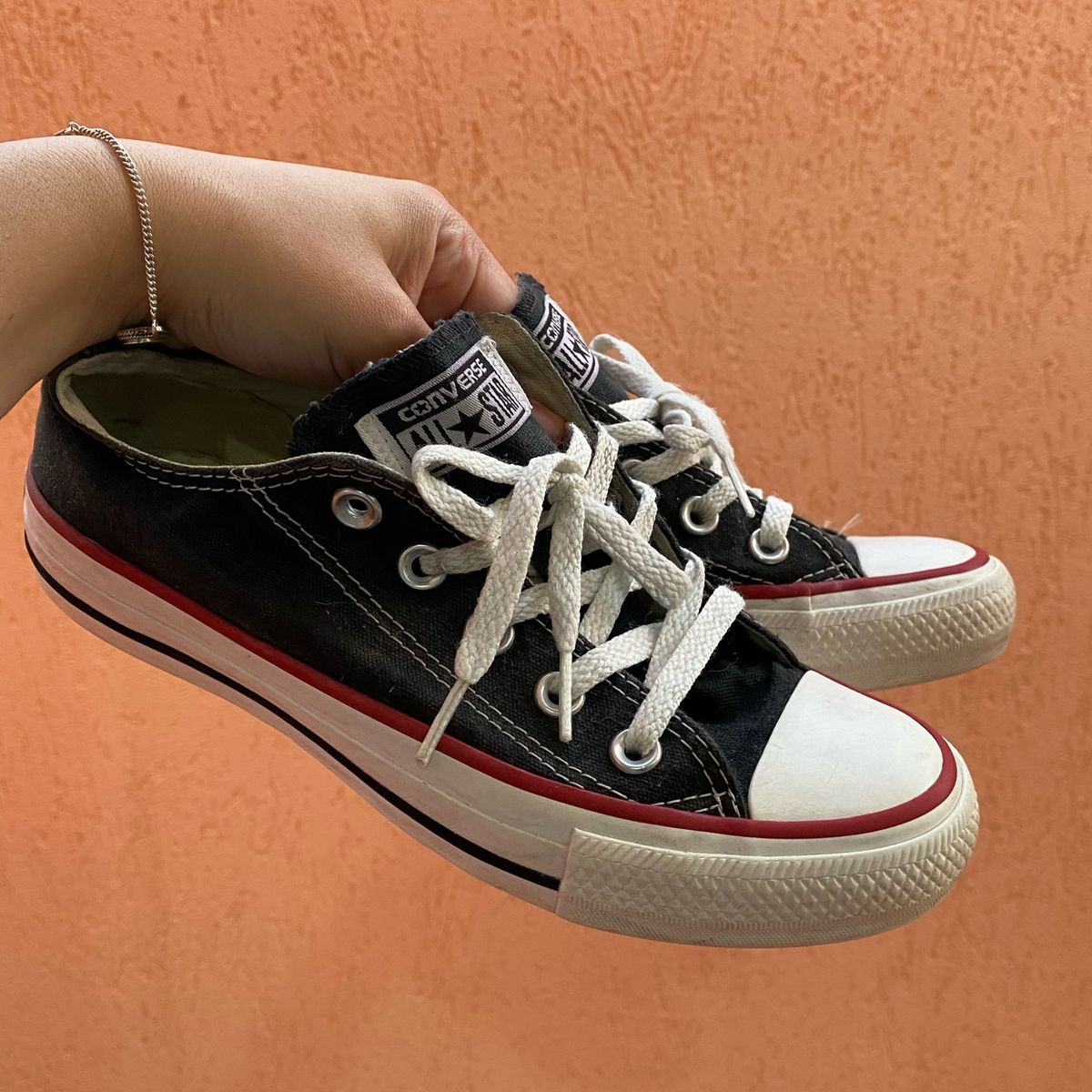 All Star Clássico Preto | Tênis Feminino All Star Usado 76174972 | enjoei