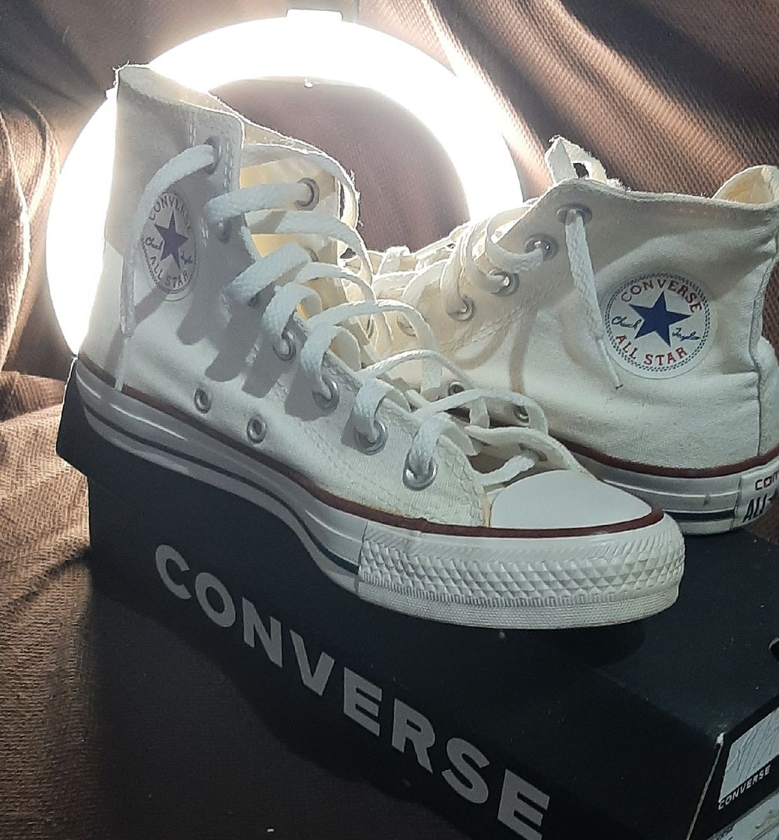 All Star Original Branco | Produto Vintage e Retro All Star Usado ...