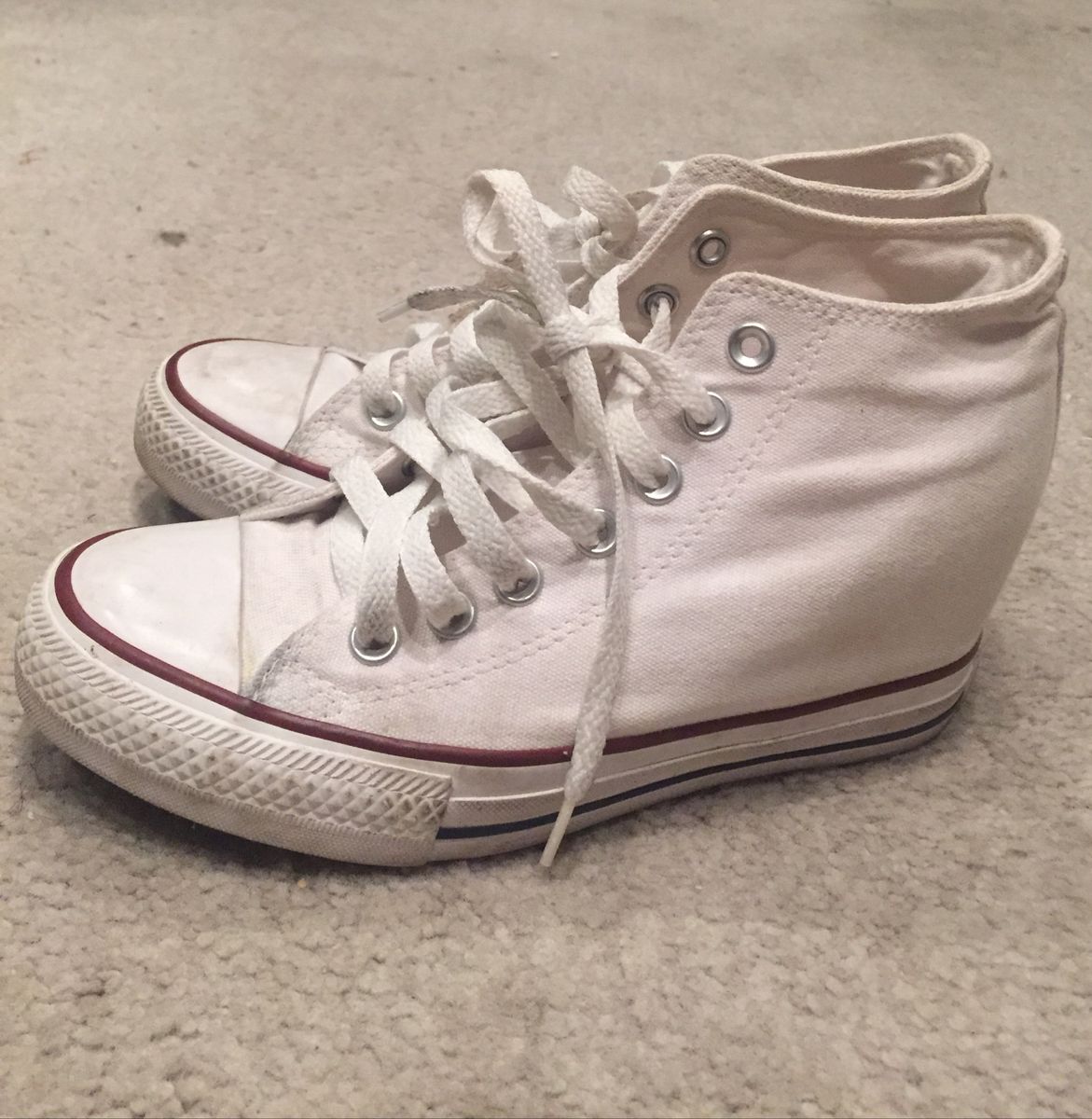 All Star Salto Embutido 37 | Tênis Feminino All Star Usado 31921805 ...