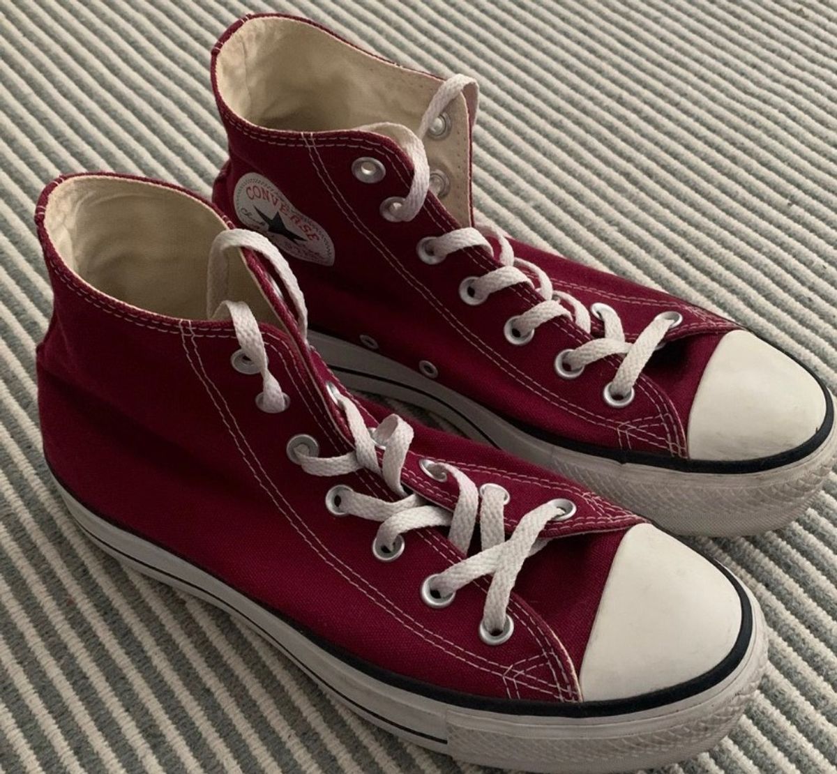 All Star Vinho | Tênis Feminino All Star Usado 81501127 | enjoei