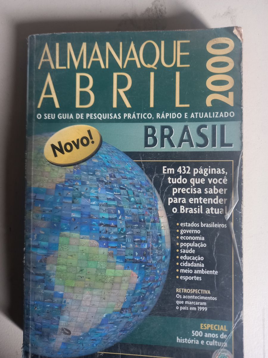 Almanaque Abril 2000 Diversos | Livro Usado 77166125 | enjoei