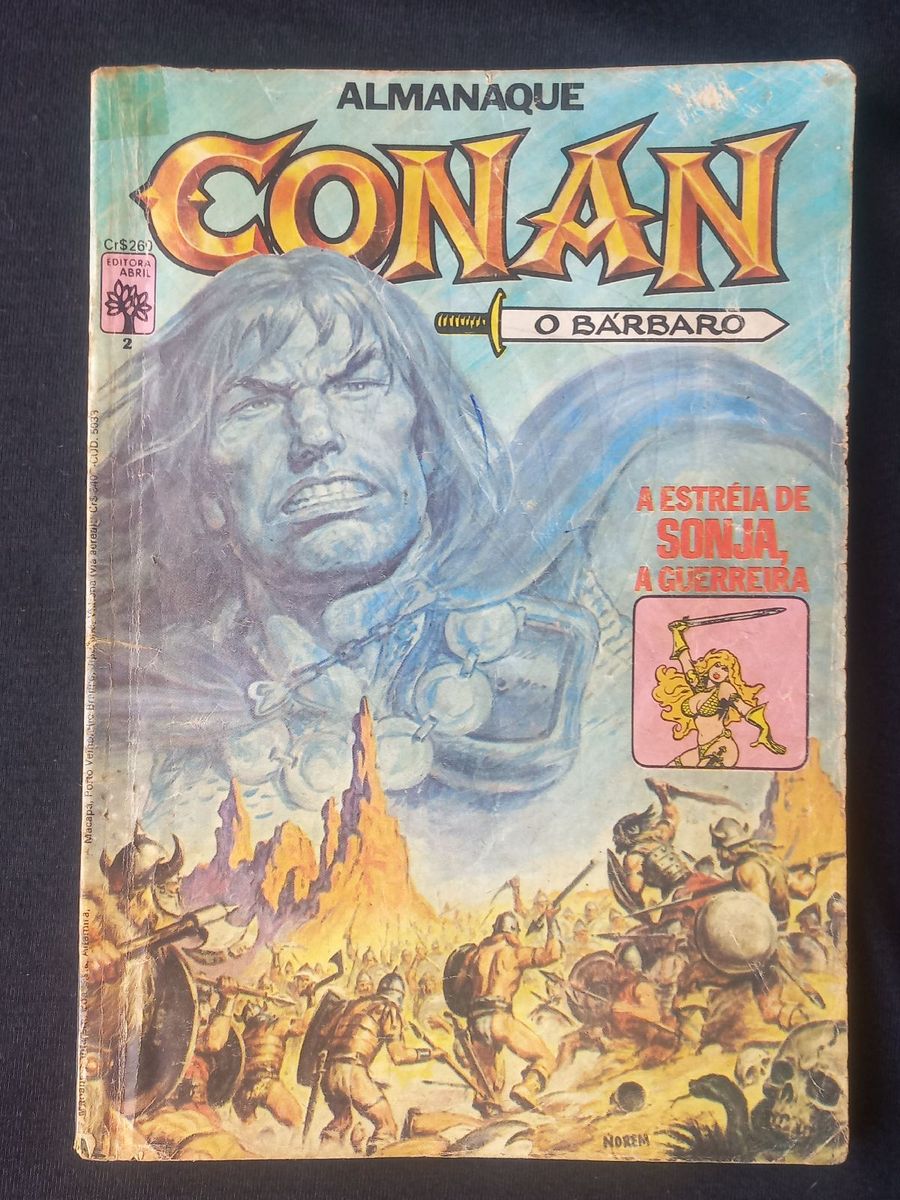 Almanaque Conan 2. Hq Conan Almanaque do Conan N 2 | Livro Editora ...