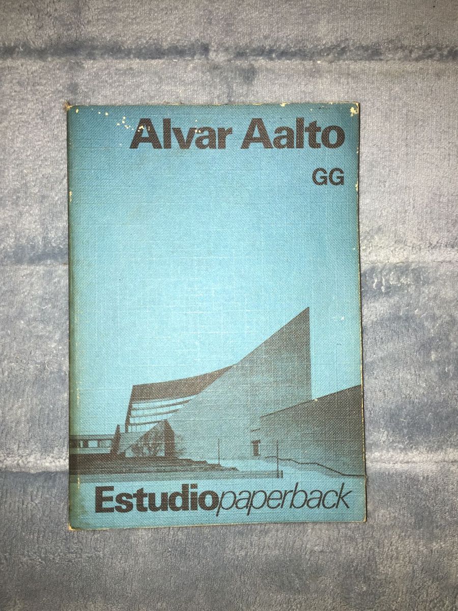 Alvar Aalto (karl Fleig) | Livro Editorial Gustavo Gili (Gg) Estudio ...