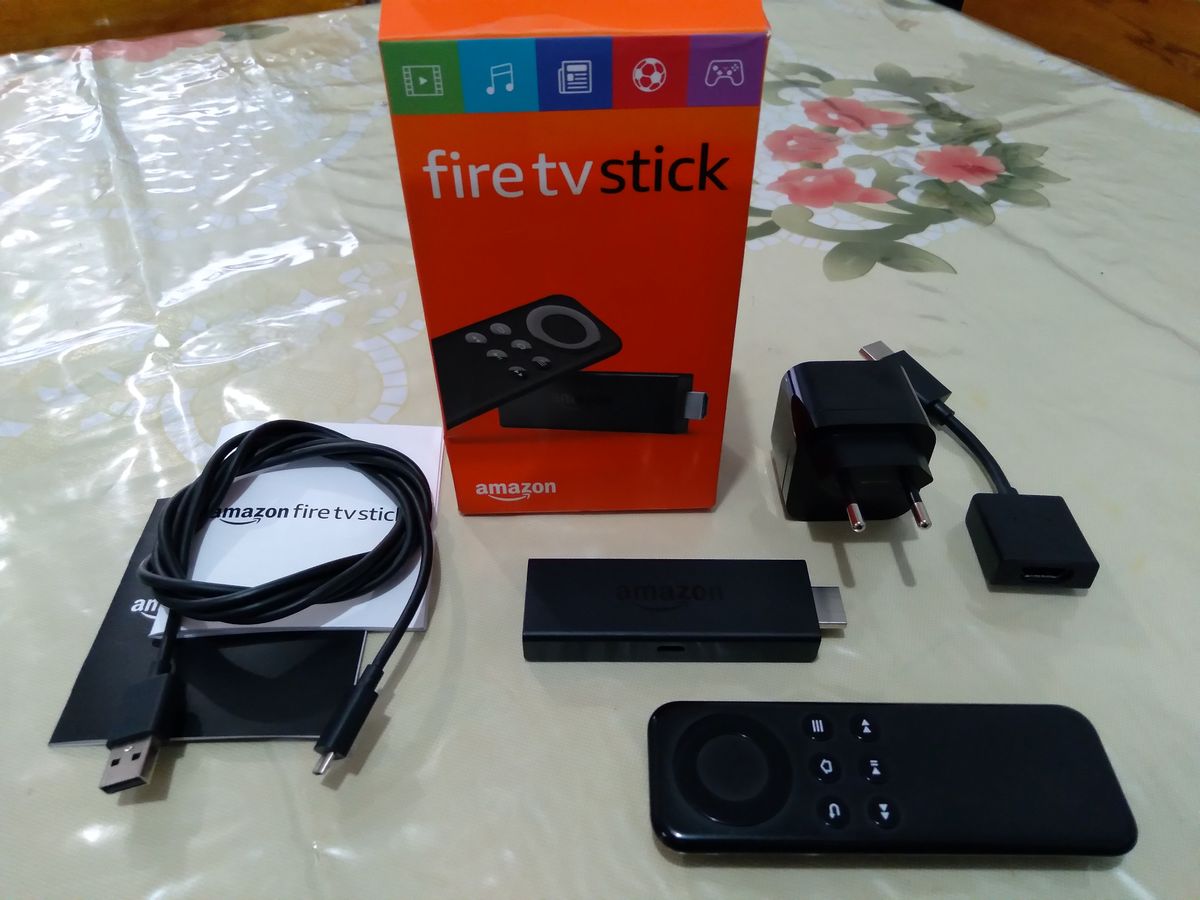 Amazon Fire Tv Stick Basic Edition Full Hd 8gb Preto 1gb Ram | TV e ...