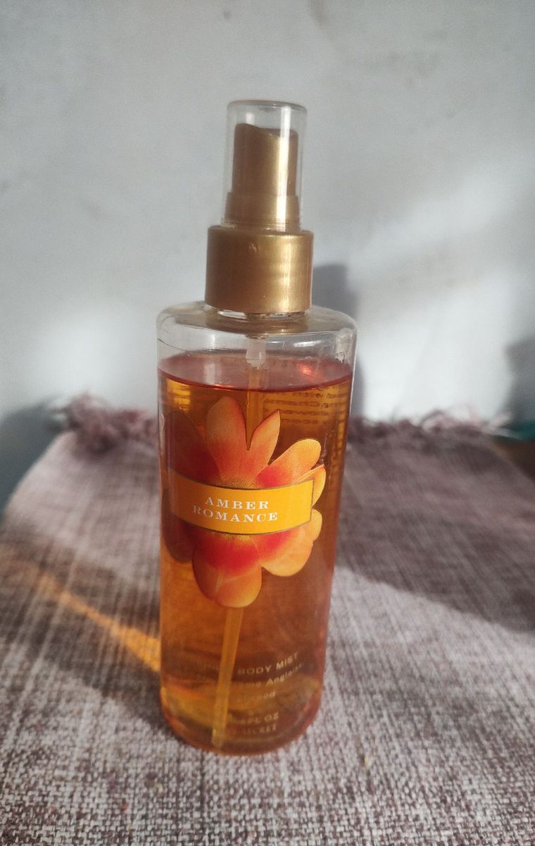 Amber Romance Body Splash Victoria Secret Original | Perfume Feminino ...