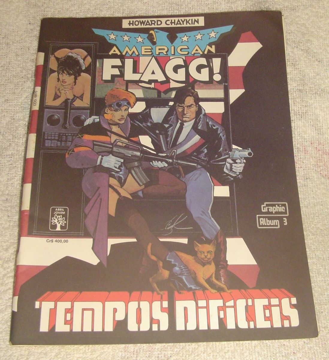 América Flagg! - Graphic Album 3 | Cacareco Graphic Usado 32465721 | enjoei