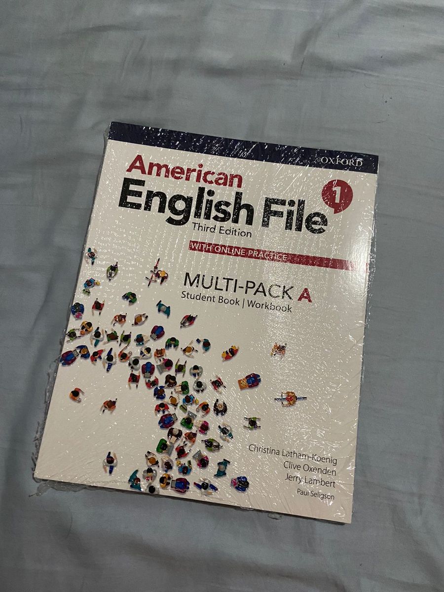 American English File: Level 1: Student Book/workbook | Livro Nunca ...