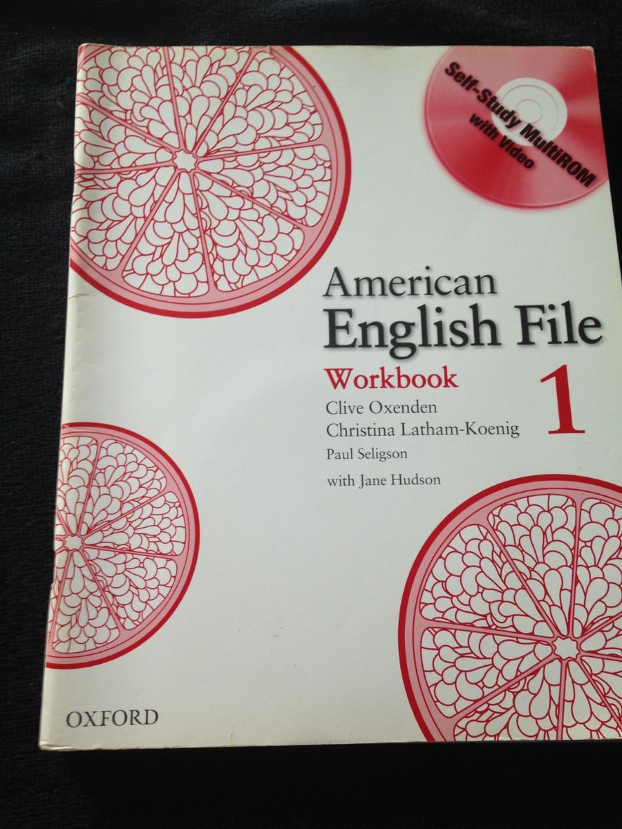 American English File Workbook 1 | Livro Oxford Usado 53140304 | enjoei