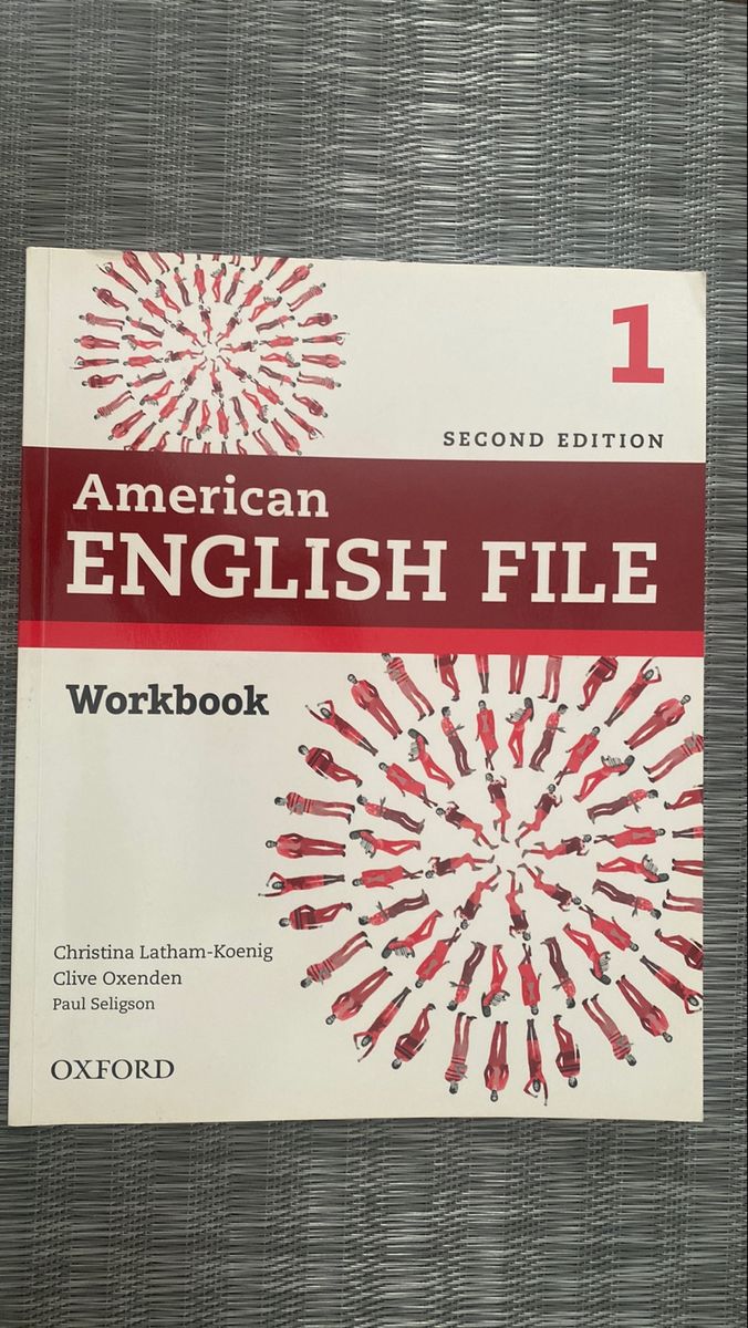 American English File Workbook - Oxford | Livro Oxford Nunca Usado ...