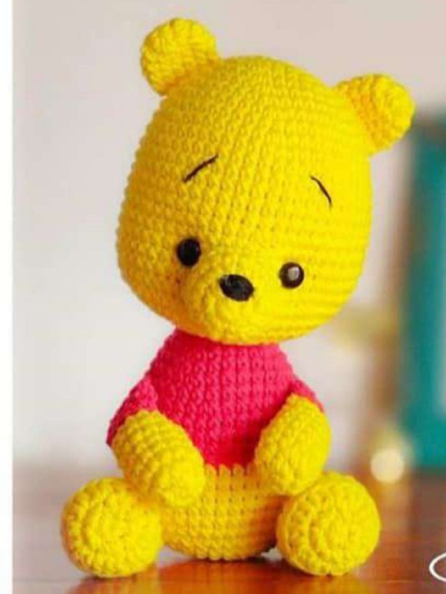 Amigurumi Pooh | Item Infantil Colmeia Nunca Usado 55073135 | enjoei