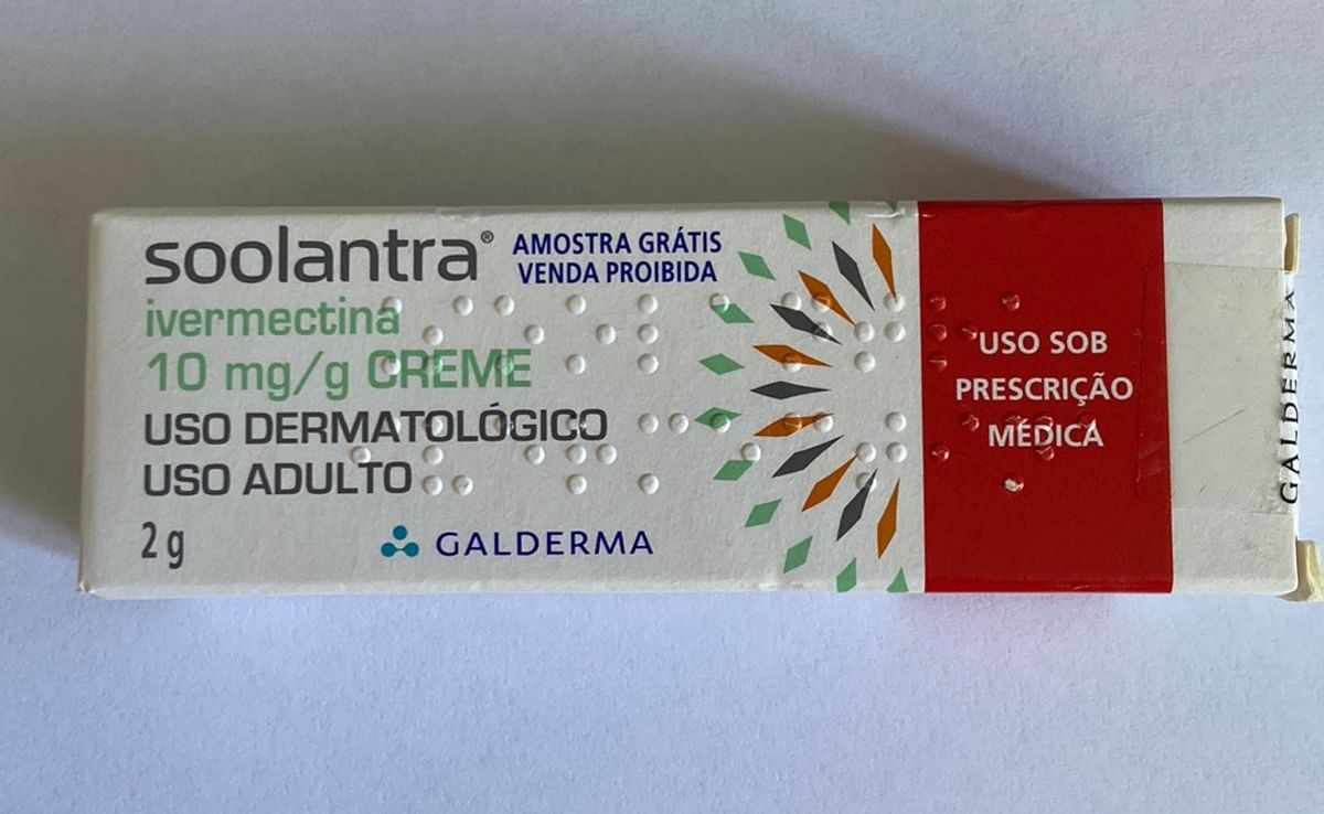 Amostra Grátis Soolantra Ivermectina 10mg/g Creme Dermatológico 8g ...