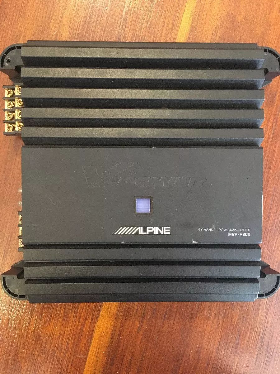 Amplificador Alpine Mrp-f300 + Kit Som Completo | Item Info & Eletro ...