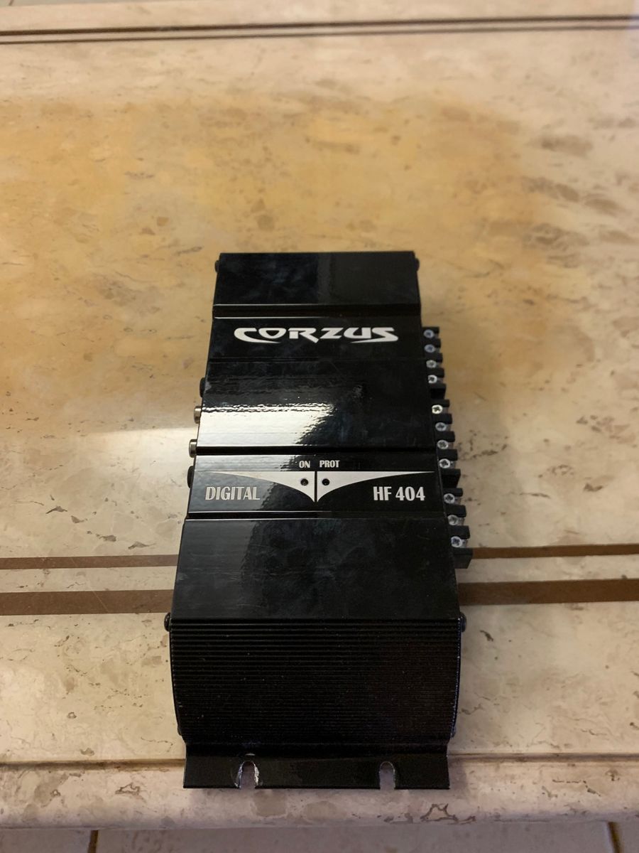 Amplificador Corzus Hf404 - 400w Rms (4 Canais) | Potência e Qualidade ...