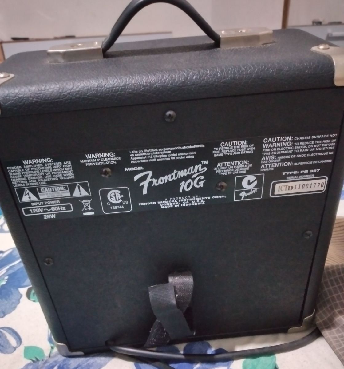 Amplificador Fender 10g . | Item de Música Fender Usado 65989497 | enjoei
