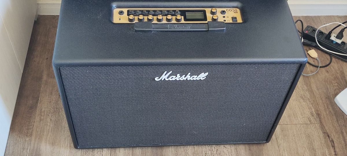 Amplificador Marshall Code 100 | Item de Música Marshall Usado 76648966 | enjoei