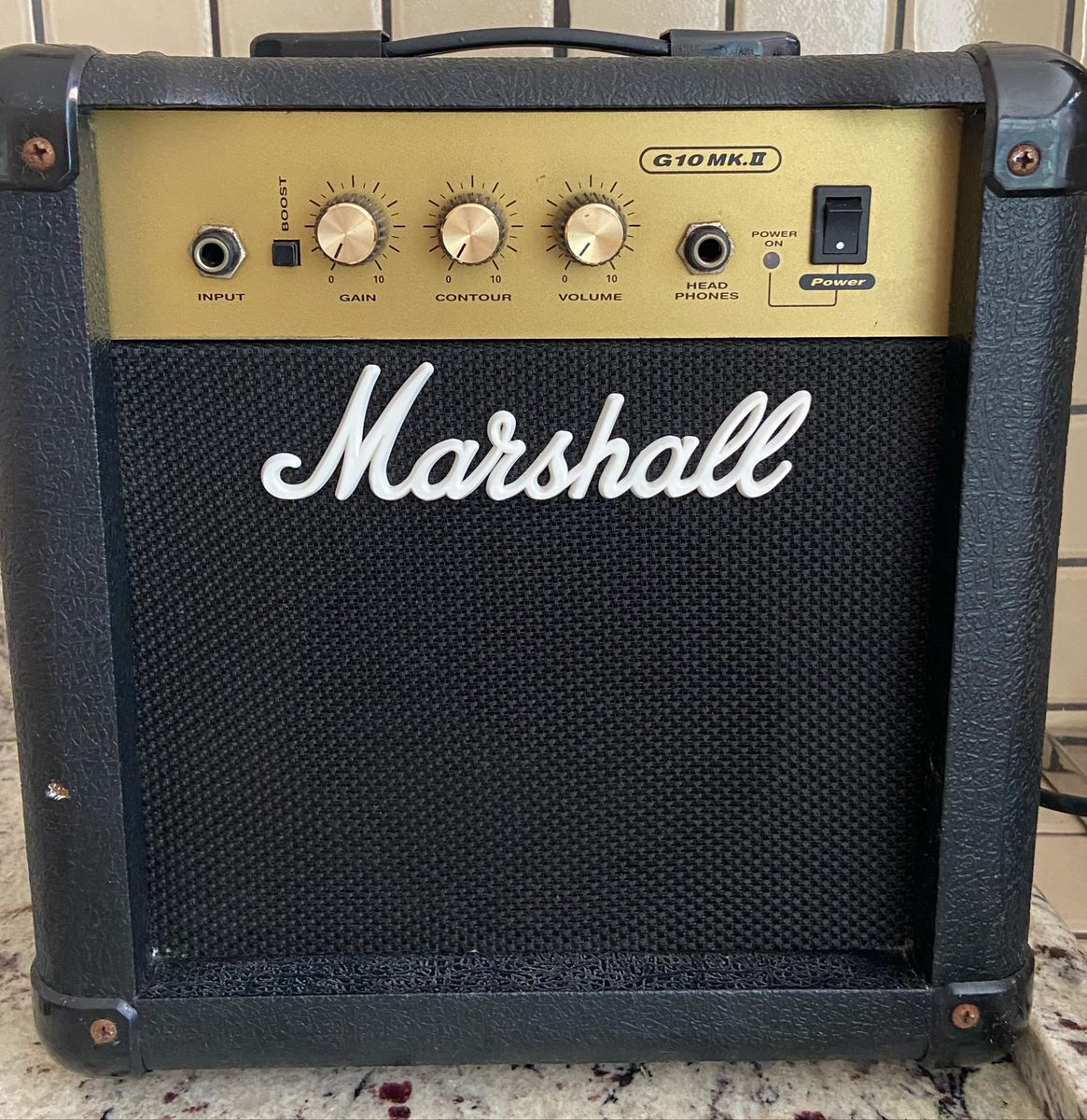 Amplificador Marshall G10 Mk2 40w | Item de Música Marshall Usado ...