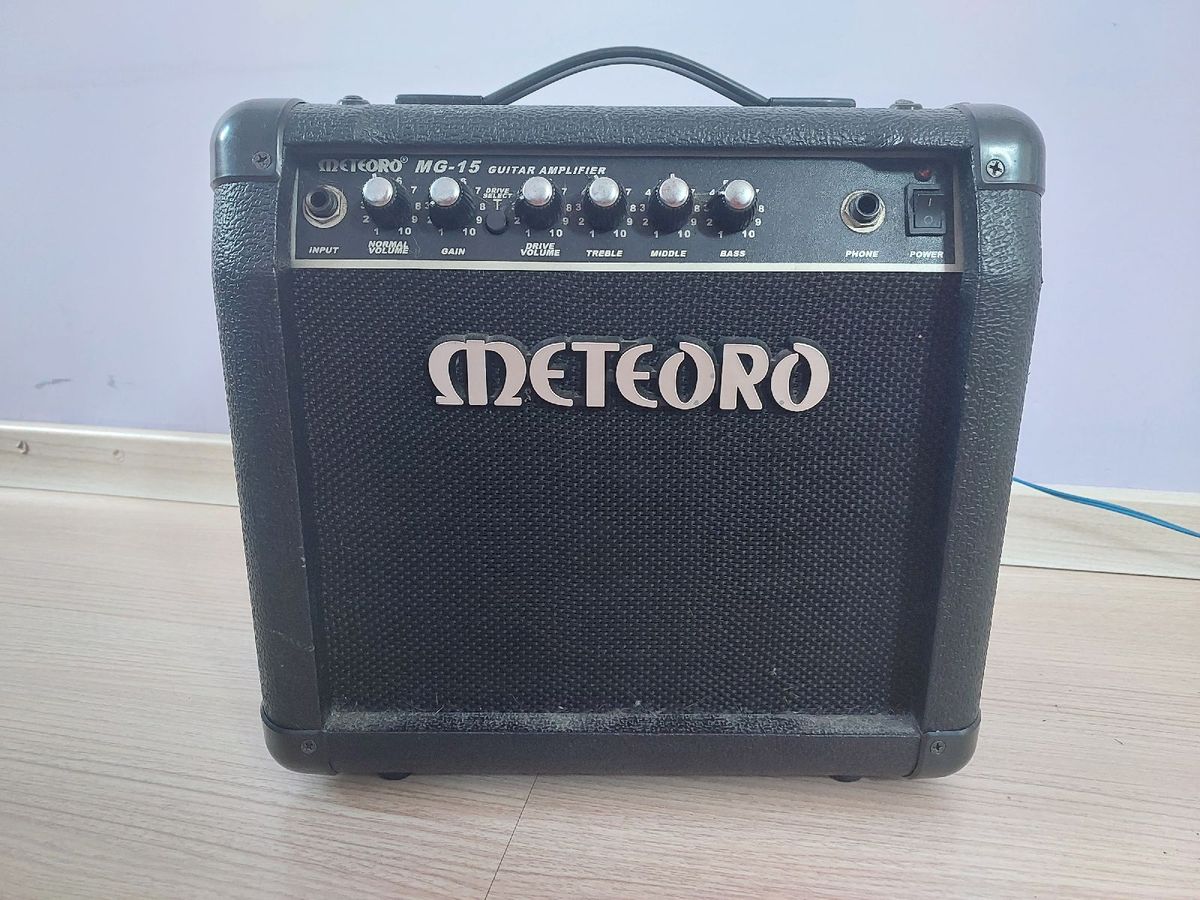 Amplificador Meteoro Mg-15 | Item de Música Meteoro Usado 84279644 | enjoei