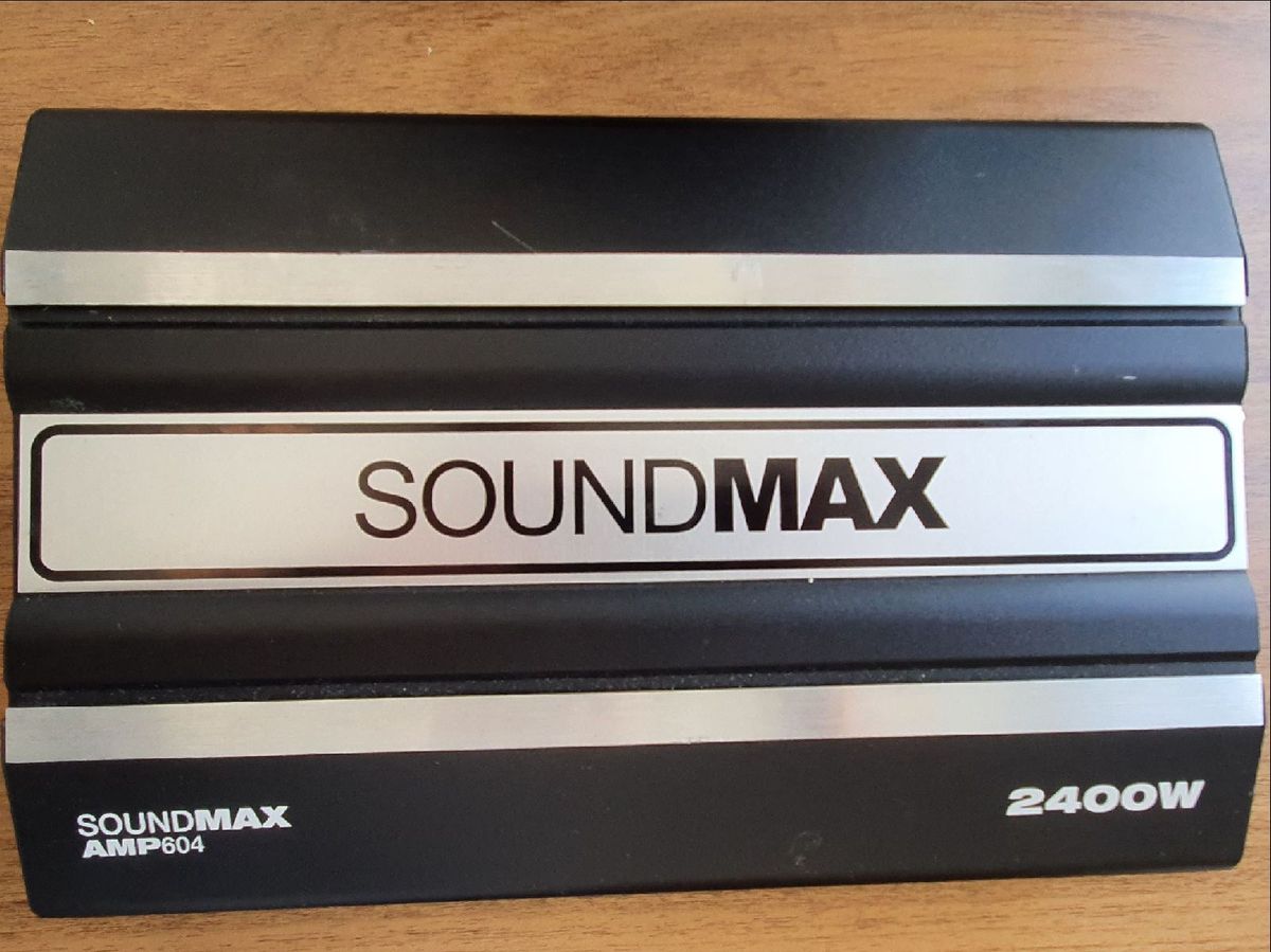 Amplificador Soundmax Automotivo | Item Info & Eletro Soundmax Usado ...