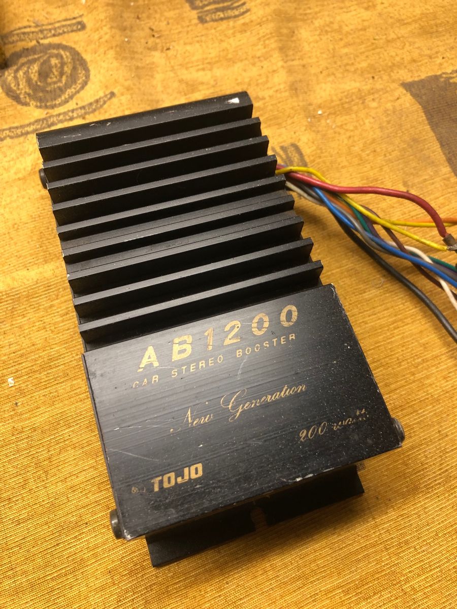 Amplificador Tojo Ab 1200 | Cacareco Tojo Usado 86408571 | enjoei