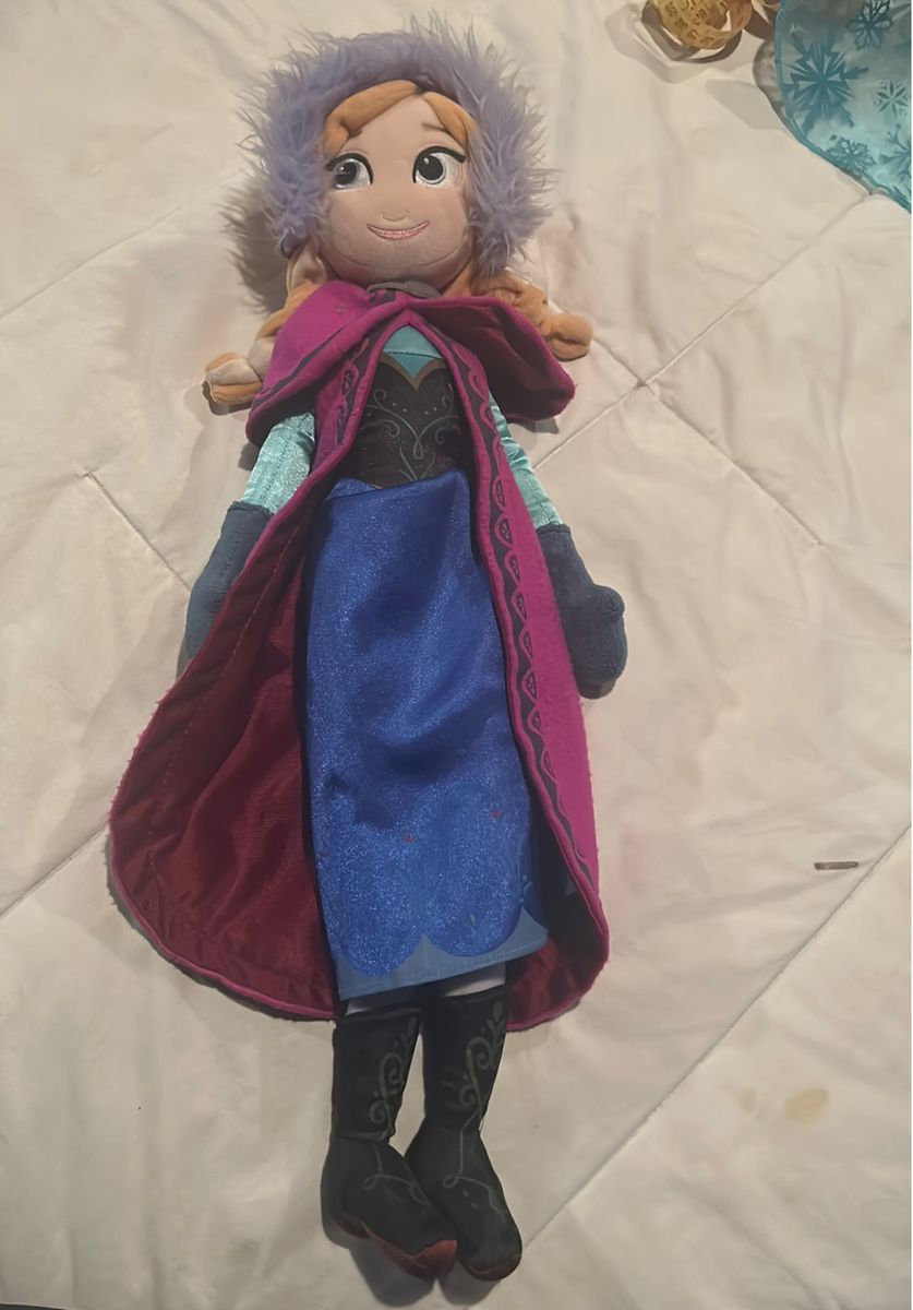 Ana de Plush da Disney | Brinquedo Disney Usado 85121596 | enjoei