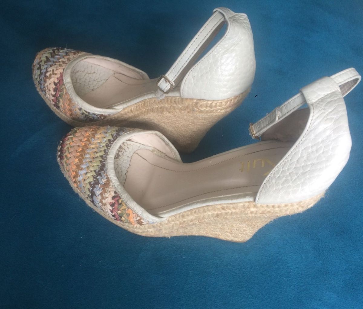 Anabela Salto de Cortiça | Sapato Feminino Kult Usado 19258420 | enjoei