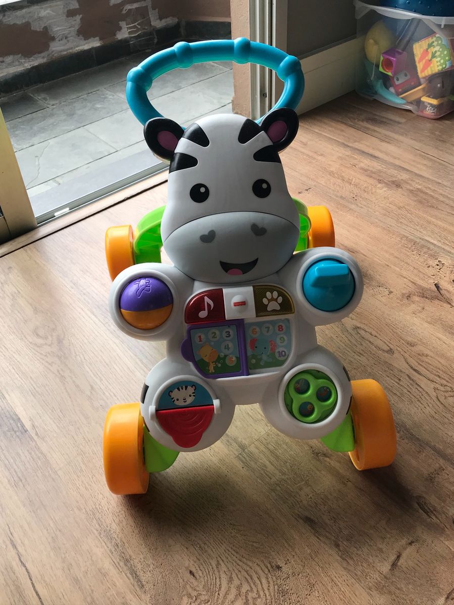 Andador Zebra Fisher Price | Andador Infantil Fisher Price Usado ...
